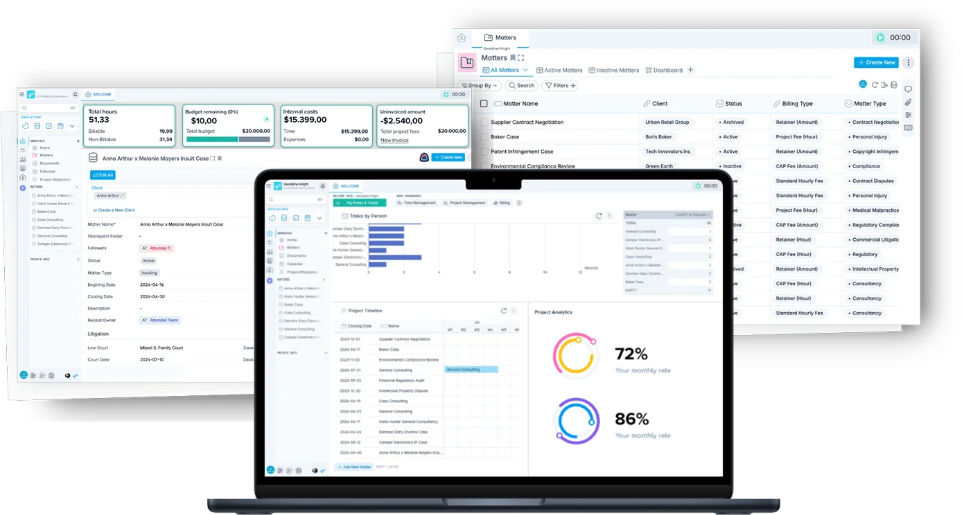 Attornaid | Advanced Matter Management for Law Firms